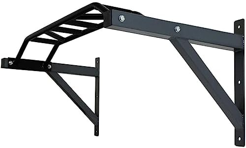 X MAXSTRENGTH Monkey wall Mounted Horizontal Bar workout fitness ...