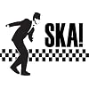 SKA Black Retro Decal Sticker for Walls, Cars, Vans etc Inside or ...