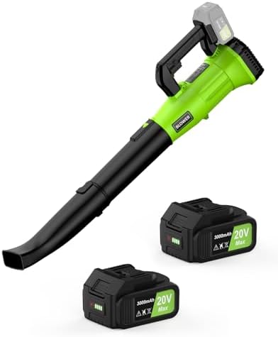 Amazon.com: Mini Cordless Leaf Blower, 20V Electric Cordless Leaf ...