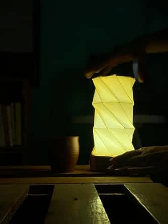 Buy Foldable LED Origami Lamp, Origami Design, USB Powered Online at ...