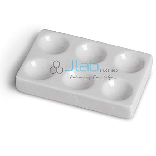 Cavity Plate Porcelain 6 Cavity (Pack of 5) : Amazon.in: Industrial ...