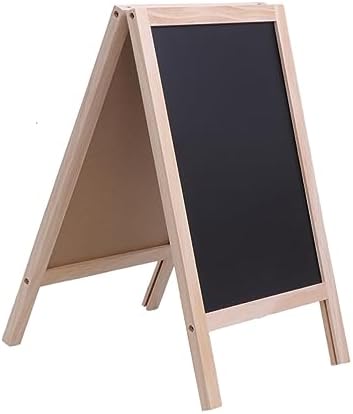 Amazon.com : STOBOK Freestanding Message Board Double Sided Frame Chalk ...