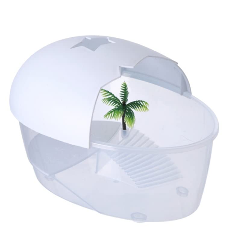 Buy KIZQYN Turtle Tank Reptile Terrarium Clear Plastic House Gecko ...