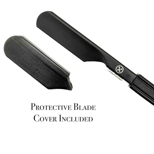 Parker Director Black Non-Folding Straight Barber Razor - Japanese ...