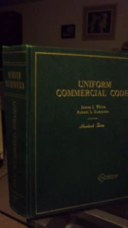 Amazon | Uniform Commercial Code (Hornbook Series) | White, James J ...