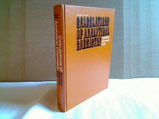 Calculations of Analytical Chemistry. 7th Edition. 1969 Edition ...