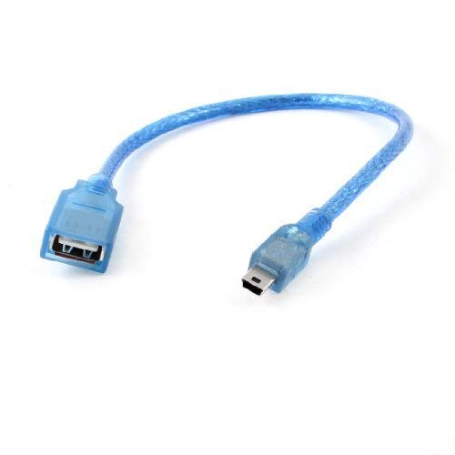 Buy Truvic USB 2.0 Female to Mini USB Male Cable Adapter 5P OTG V3 Port ...