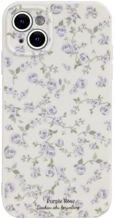 Amazon.com: iPhone 15 Blue Floral Aesthetic Coquette Soft Girly Case : Cell Phones & Accessories