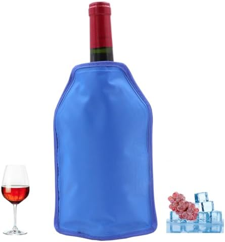 Vacu Vin Active Cooler Wine Chiller - Reusable, Flexible Wine Bottle ...