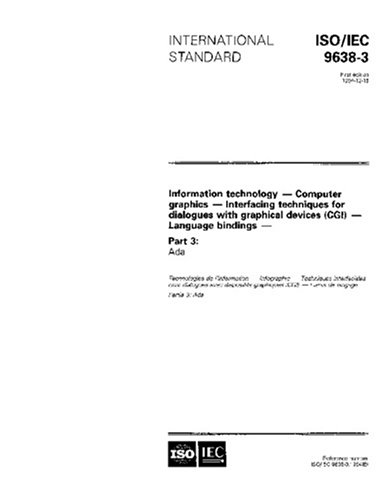 ISO/IEC 9638-3:1994, Information technology - Computer graphics ...