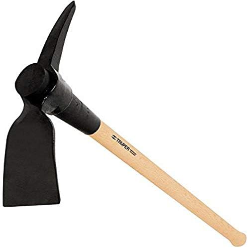 Amazon.com : Truper Cutter Mattock Pick Axe - Pickaxe 5 Lb Steelhead ...