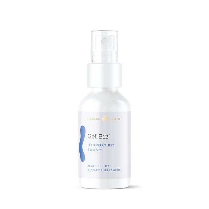 Amazon.com: Holistic Health GET B12™ Spray 25ML (.8 FL oz) : Health ...