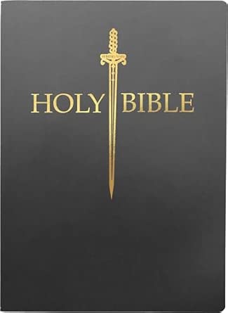 KJV Sword Bible, Large Print, Black Ultrasoft: (Red Letter, 1611 ...