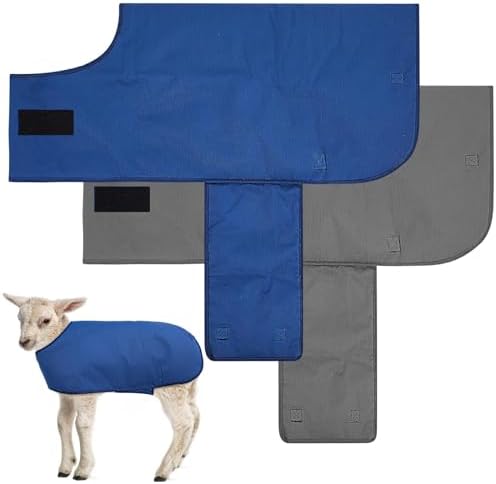 Amazon.com : Abbylike 2 Pcs Goat Coats with Adjustable Belly Strap Goat ...