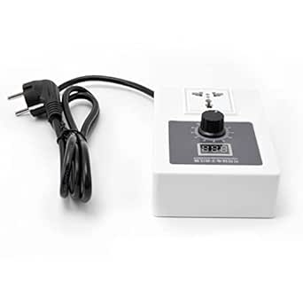 SCR Control Switch, AC 110‑240V Digital Display Voltage Regulator for ...