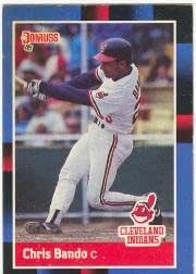 Amazon.com: 1988 Donruss Baseball Card #95 Chris Bando : Collectibles ...