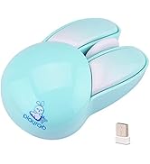 Amazon.com: Cute Cat 2.4G USB Wireless Keyboard and Mouse Combo, Silent ...