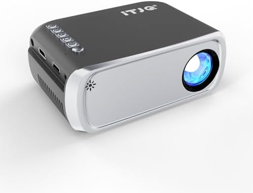 Amazon.com: Yoton Mini Projector for Phone, Portable Small 1080P Full ...
