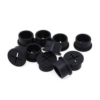 TAODAN 10PCS Black Cable Gasket 3/4 Inch Flexible Wire Rubber Washer ...
