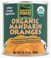 Amazon.com : Native Forest Organic Mandarin Oranges in Mandarin Orange ...