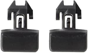 Amazon.com: 2PCS Bumper Cover Turn & Lock Retainer Rear Bumper Trailer ...