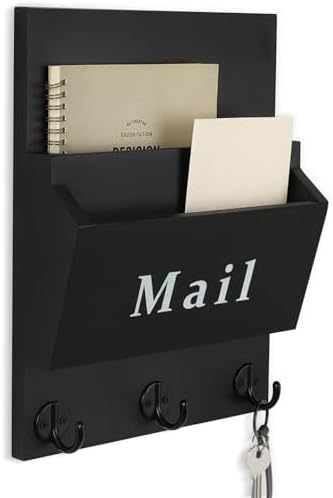 Amazon.com: Lucundm Mail and Key Holder - Decorative 9.8" x 12.5" Wall ...