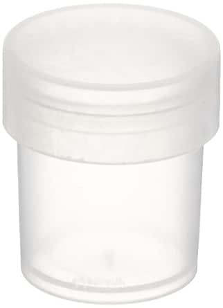 Vitlab PP Sample Vial with LDPE Snap Cap, 5ml Capacity (Pack of 25 ...