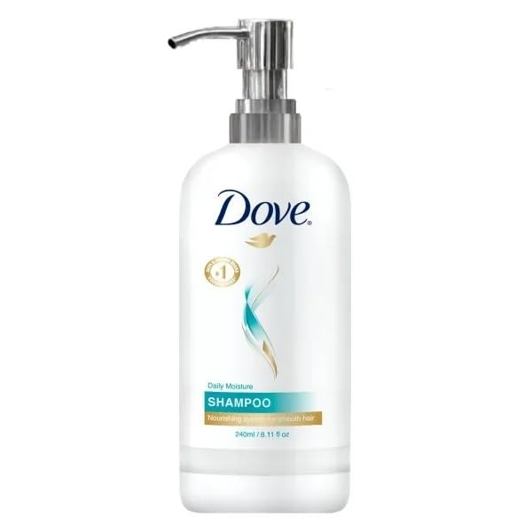 Amazon.com : Dove Pro 240 Ml Shampoo Bottles with Pump Dispenser - Case ...