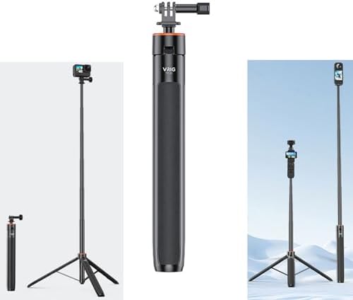 Amazon.com: LICHIFIT Extendable Tripod Selfie Stick for DJI OSMO Pocket ...
