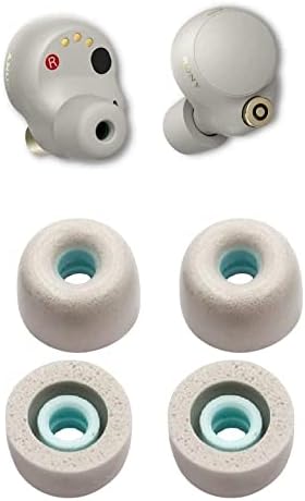 Crysendo Memory Foam Eartips for Son-y WF-1000XM3, WF-1000XM4, WF-XB700 ...