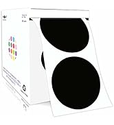 Amazon.com : PARLAIM 3 Inch Round Permanent Adhesive Color Cod Dot ...