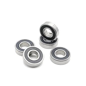 6202RS Bearing ABEC-7 (4 PCS) 15x35x11 Mm Deep Groove 6202 2RS Ball ...