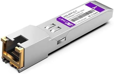 Amazon.com: XZSNET 1000BASE-T SFP Transceiver, SFP to RJ45, 1.25G ...