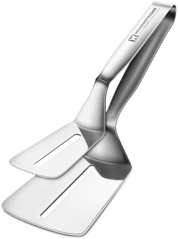 Amazon.com: 3 - in - 1 Food Grade Large Stainless Steel Spatula Tongs ...