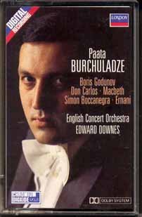 Palaata Burchuladze, Modest Petrovich Mussorgsky, Guiseppe Verdi ...