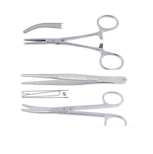 FORGESY ARTERY CLAMP, MAYO SCISSOR, PLAIN TISSUE CLAMP : Amazon.in ...