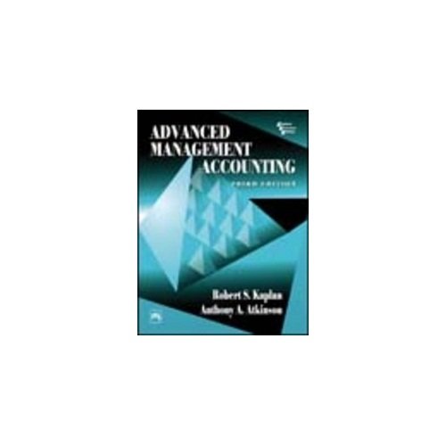 Amazon.in: Buy Advanced management Accounting 3rd Edition (Paperback ...
