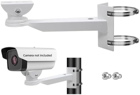 Amazon.com: Coolotic 11.8" Security Camera Corner Pole Mounting Bracket ...