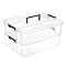 Amazon.com - JUXYES 2-Tiers Stack Carry Storage Box With Handle ...
