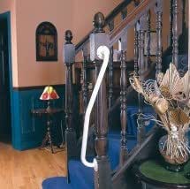 Amazon.com: Newel Post Grab Rails,Newel post grab rail - right