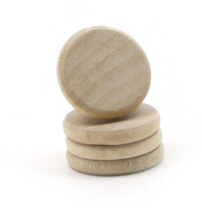 Amazon.com: Mylittlewoodshop Pkg of 50 - Round Circle Disk - 3/4 inches ...