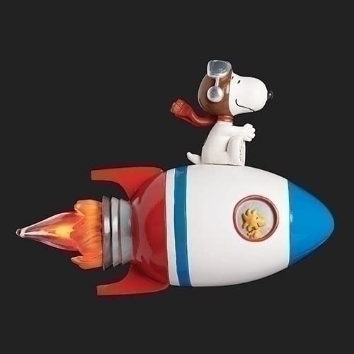 Amazon.com: Roman Snoopy Rocket Flicker Bulb Nightlight , 4-inch Height ...