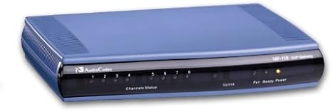 Amazon.com: AudioCodes MediaPack MP-118 VoIP Gateway MP118/4S/4O/SIP ...