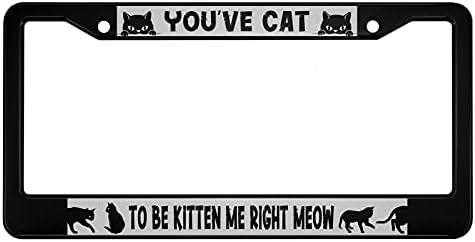 Amazon.com: oFloral You've Cat to Be Kitten Me Right Meow Aluminum ...