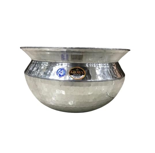 Buy KROWN® Heavy Weight Aluminium SIPRI, Handi with Hammered Design for ...