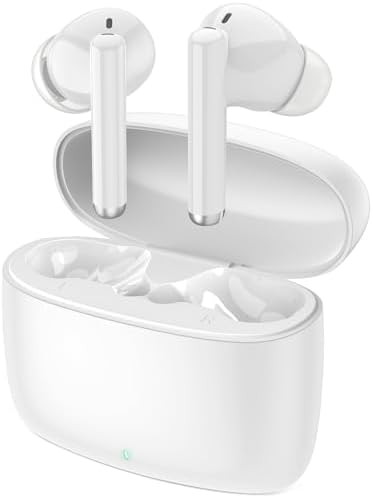 Amazon.com: Wireless Earbuds Bluetooth 5.3 Headphones for iPhone 16e 16 ...