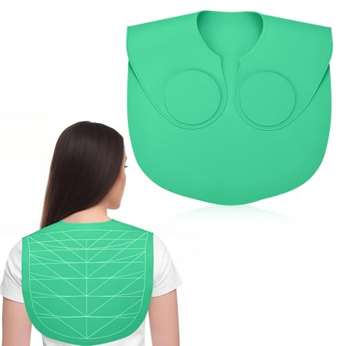 Hair Cutting Cape Collar for Salon, Large Waterproof Silicone Dye ...