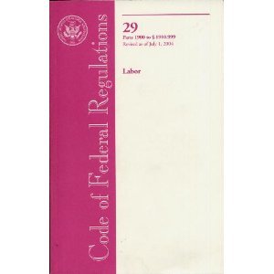 Cfr 29: Parts 1900-1910.999 Revised 7/04: Bernan: 9780160721069: Amazon ...
