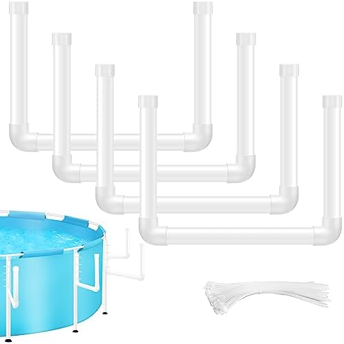 Amazon.com : 4 Sets Solar Cover Holder Pool Cover Holders U Shaped Tube ...