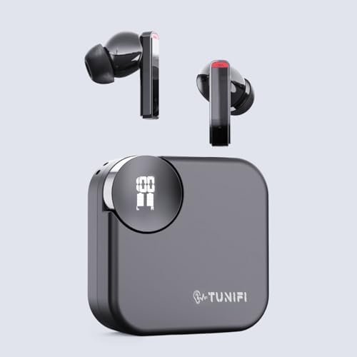 Tunifi Buds Wireless Bluetooth Earbuds, 42Db Noise Cancelling Earbuds ...